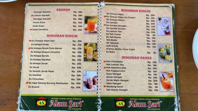 Review Alam Sari - Resto Makanan Sunda Terenak di Karawang