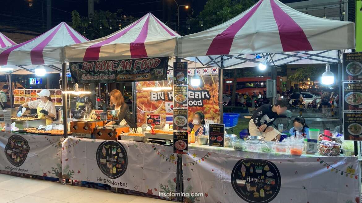 Wisata Night Market Bangkok di Jodd Fair
