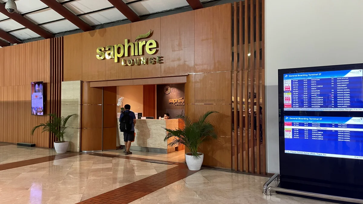 Review Saphire Lounge T2 CGK - Worth It Kah?